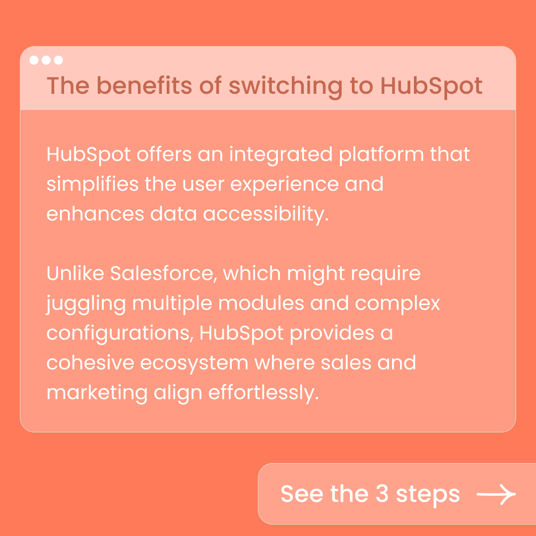 Your 3-Step Salesforce to HubSpot Migration Guide